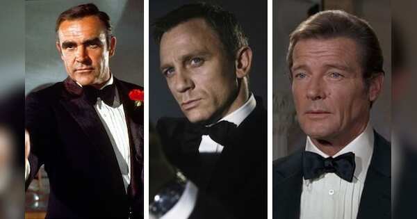 From Sean Connery to Pierce Brosnan, here's a look back at Hollywood ...
