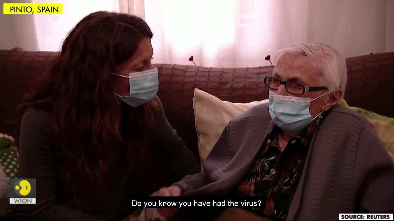 Spanish grandma, 99, gets back to computer games after beating COVID-19 ...