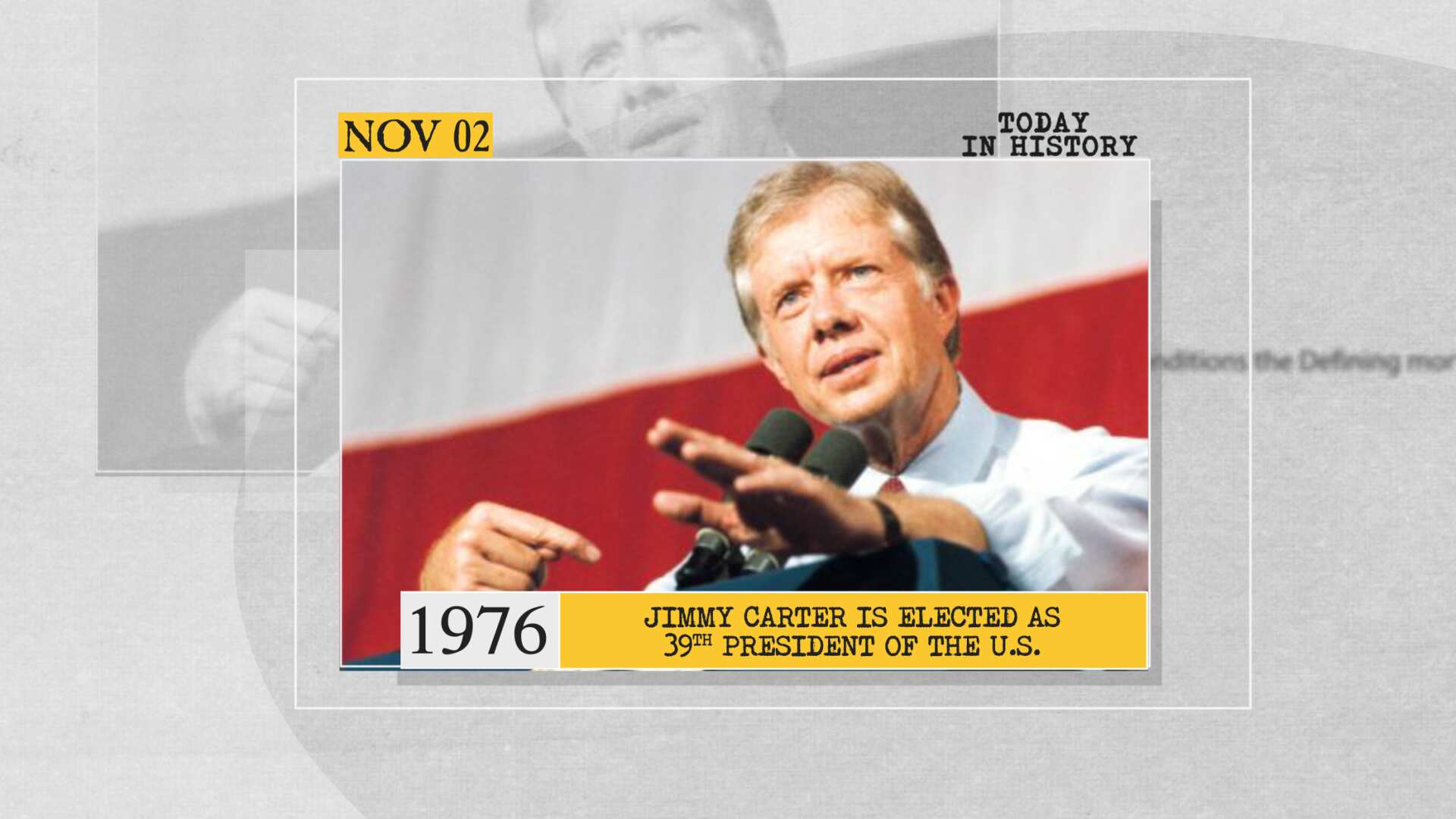 November 02 in history: Election of Jimmy Carter as the US president ...
