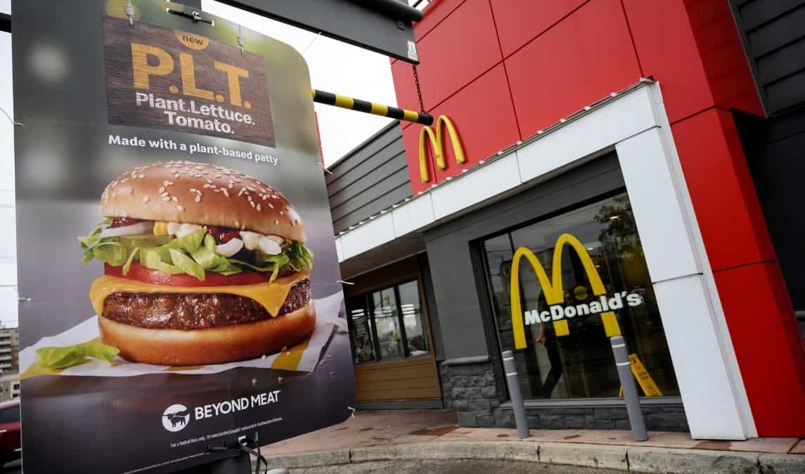 McDonald's announces it's making plant-based 'meat' for 'McPlant' menu ...