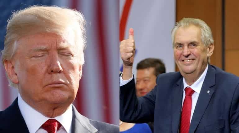 'Don't be embarrassing': Czech President asks Donald Trump to step down ...