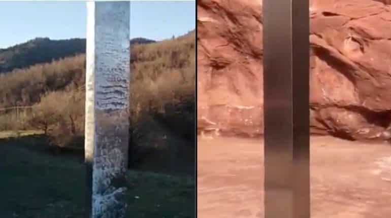 After Utah, the metal monolith has now disappeared from Romania. Where ...
