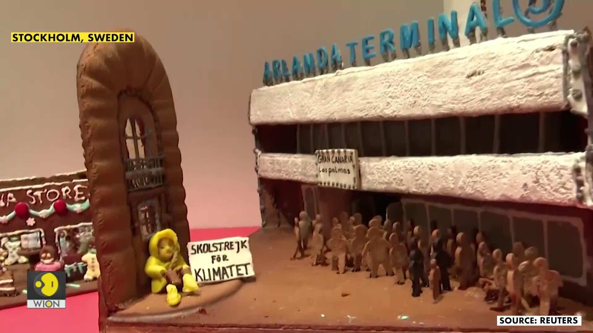 Gingerbread Greta and Anders Tegnell on show at corona-inspired baking ...