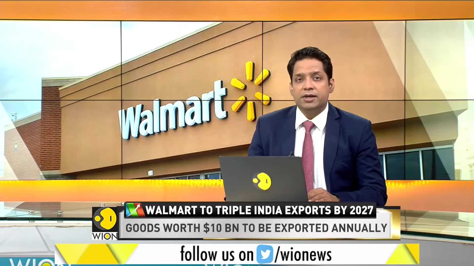 Walmart to triple exports from India to $10 billion each year by 2027 ...