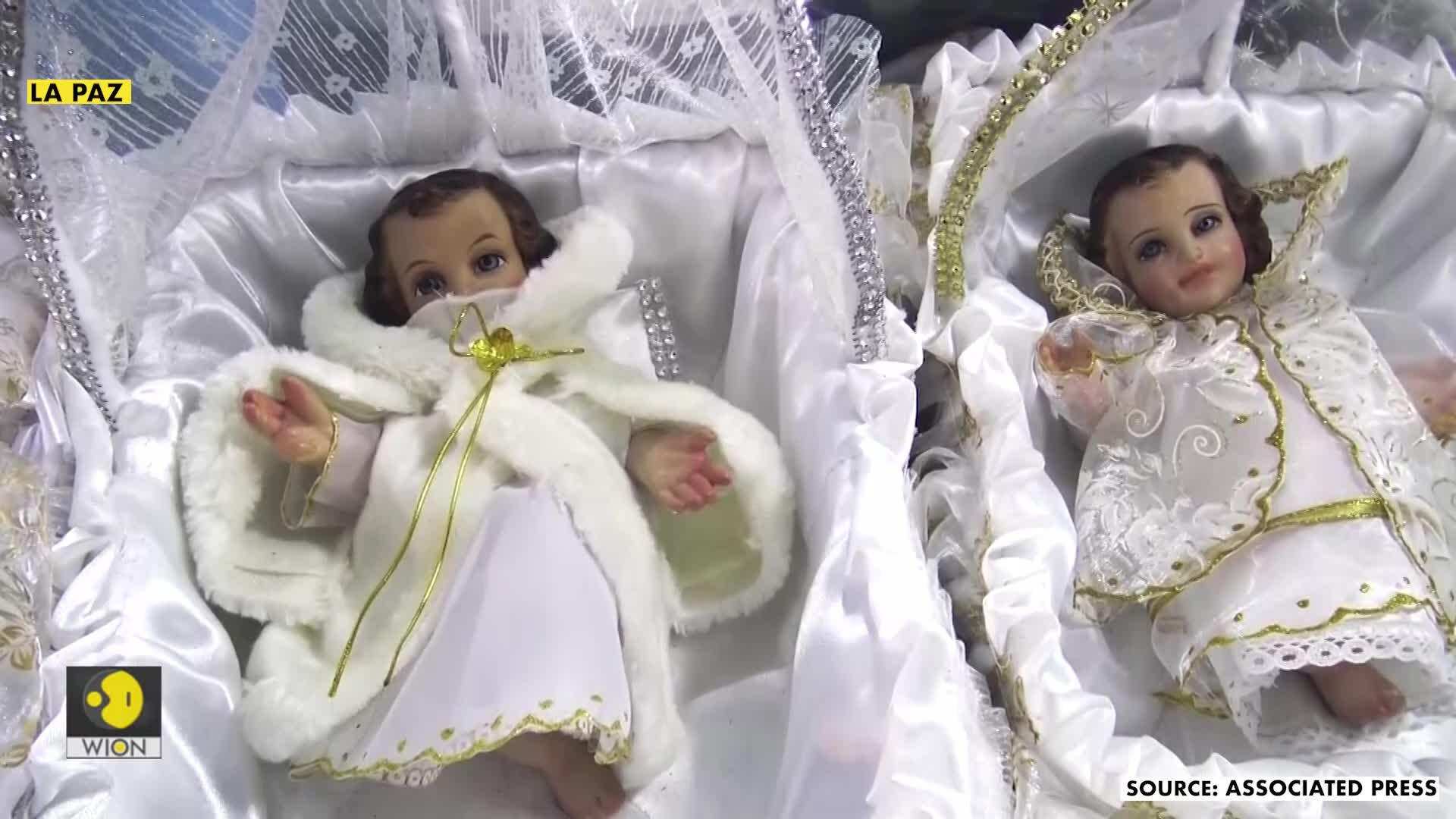 Baby Jesus figurines wear face masks in Bolivia - Edge News