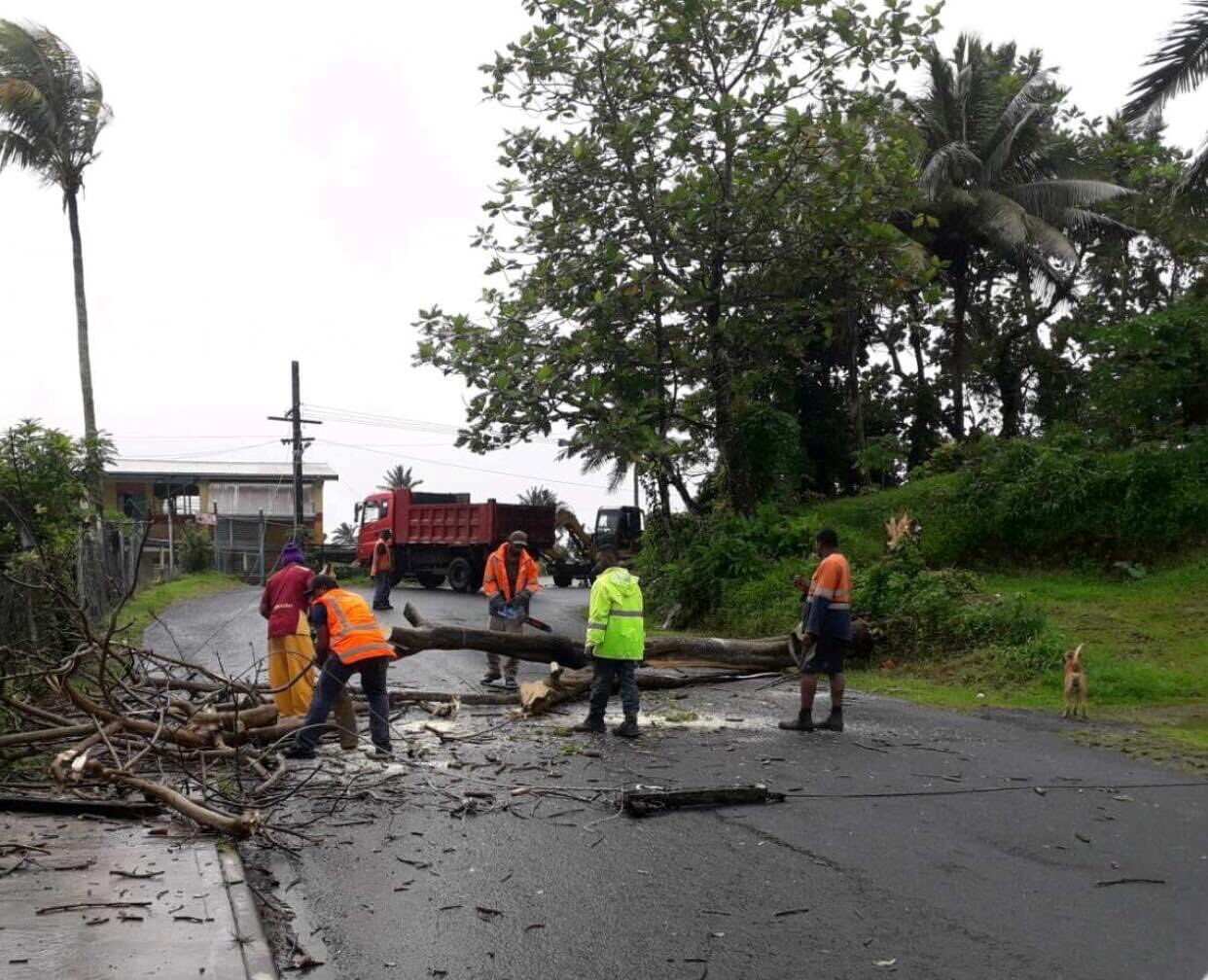 Roads and bridges flooded after Cyclone Yasa hits Fiji - World News