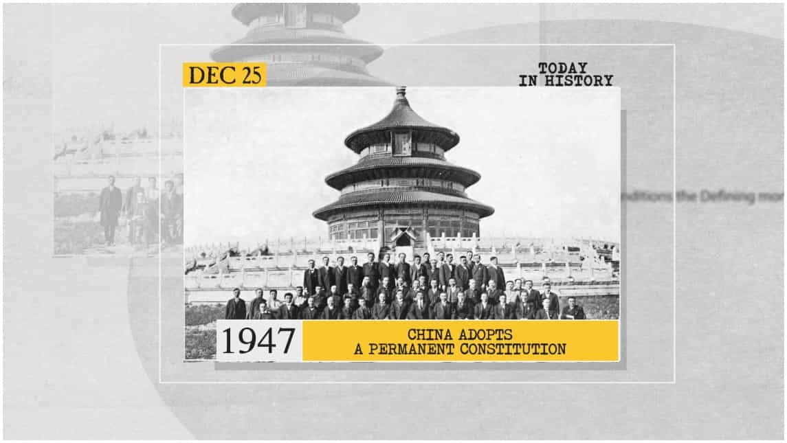 Today in history: First recorded Christmas celebration, Gorbachev ...