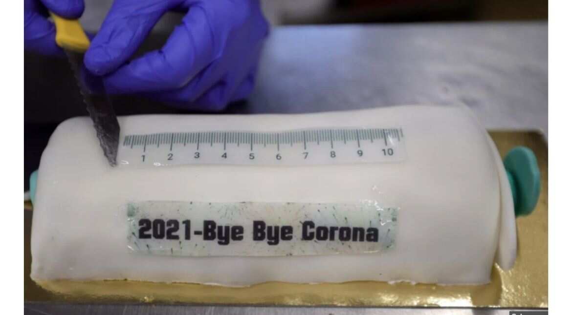 German bakery's syringe cakes help the COVID medicine go down ...