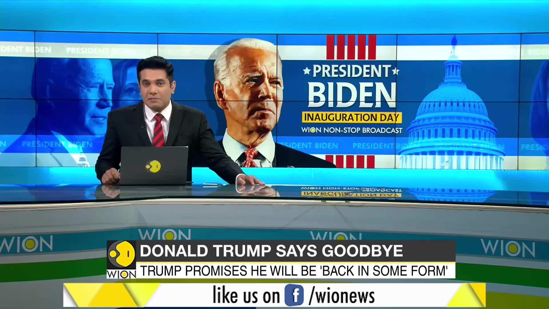 'Have a good life', says Former U.S. Prez Donald Trump in his farewell ...