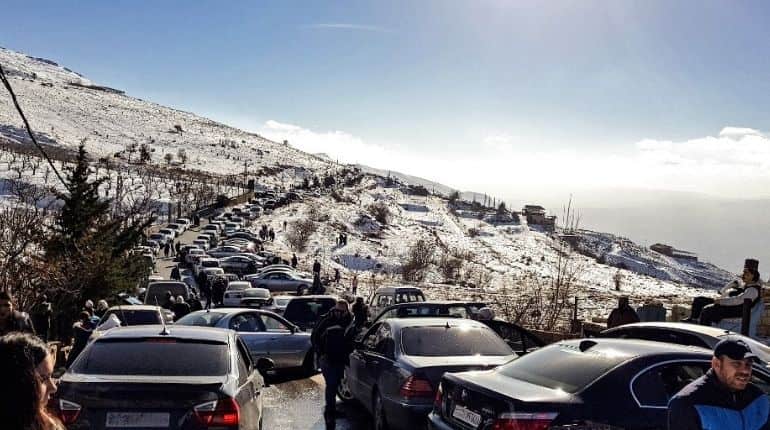 Heavy snowfall hits Syria, Lebanon, Israel in winter storm - World News
