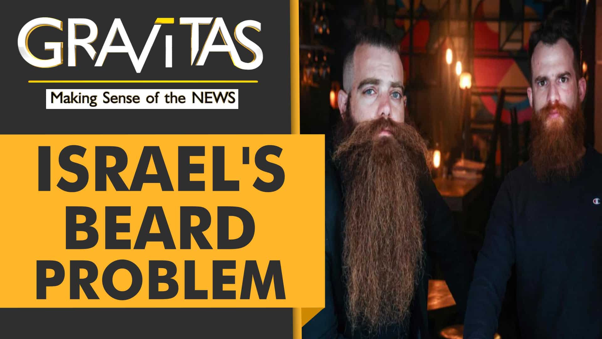 Gravitas: Israel's army divided over growing a beard - Gravitas News
