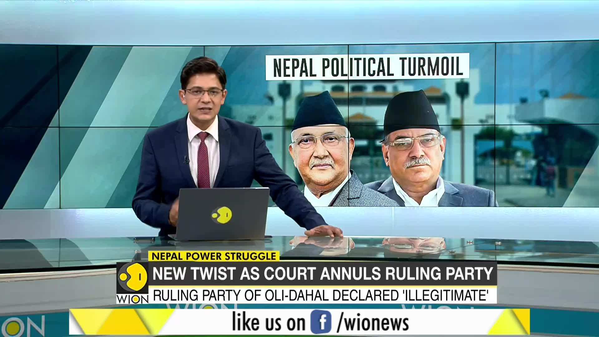 Nepal: New twist as Supreme Court annuls ruling party - South Asia News