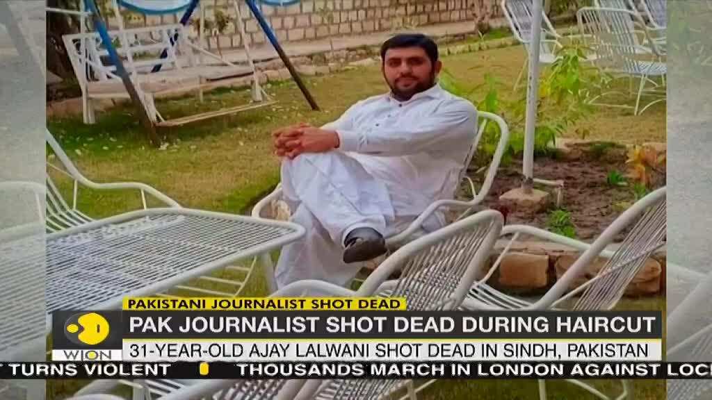 Pakistani Journalist Ajay Lalwani shot dead during haircut at ...