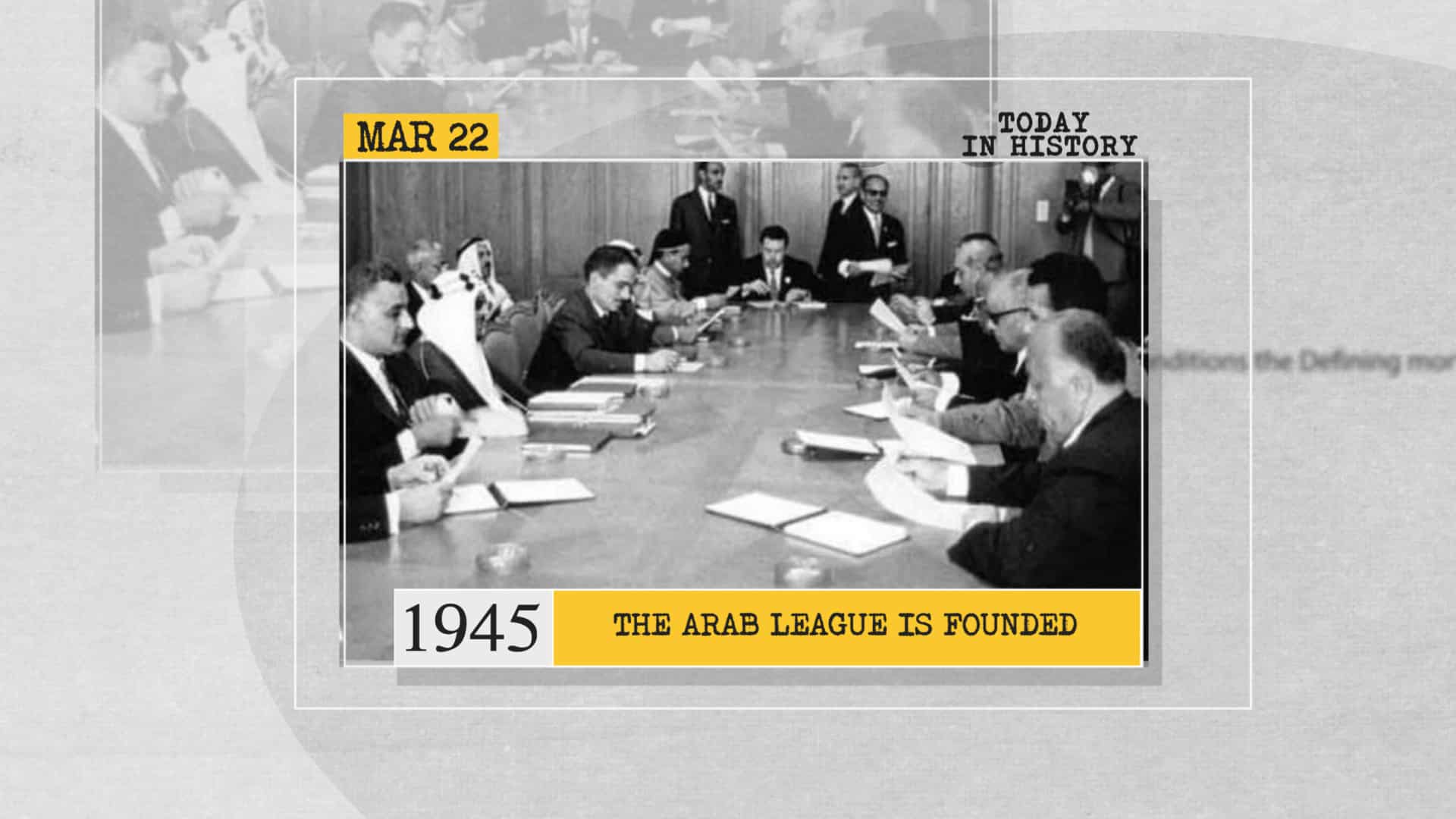 March 22 in history: Arab League is founded, laser is patented, and ...