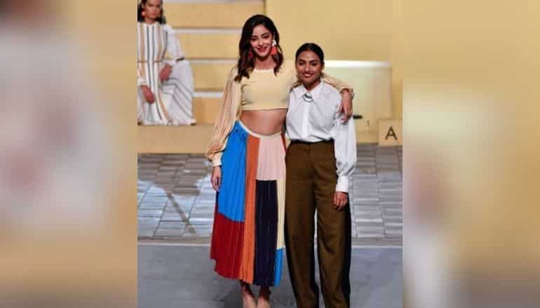 Ananya Panday closes FDCI x LFW for designer Ruchika Sachdeva ...