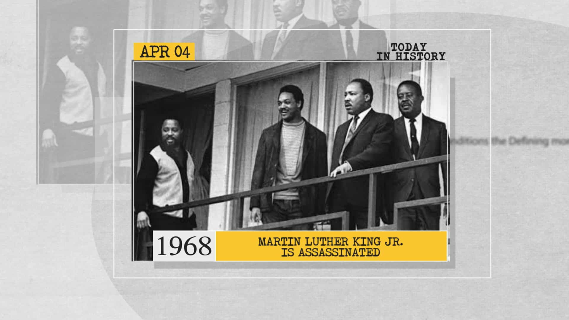April 04 in history: Assassination of Martin Luther King Jr., NATO ...