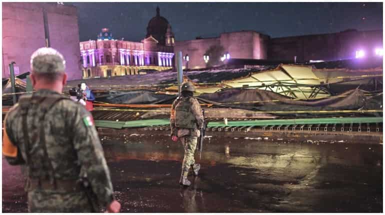 Mexico: Roof over famous Aztec temple collapses in hailstorm - World News