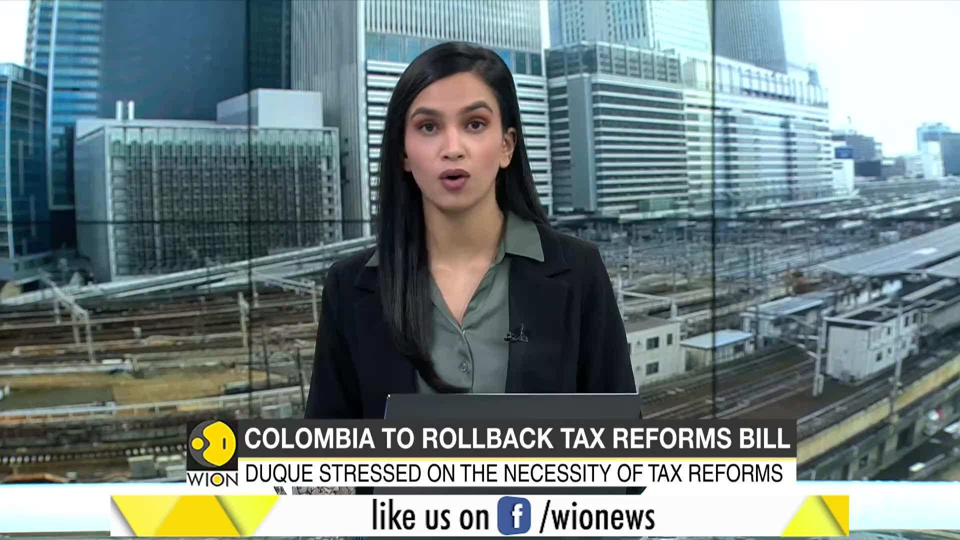 Colombia withdraws tax reform bill after mass protests - World News
