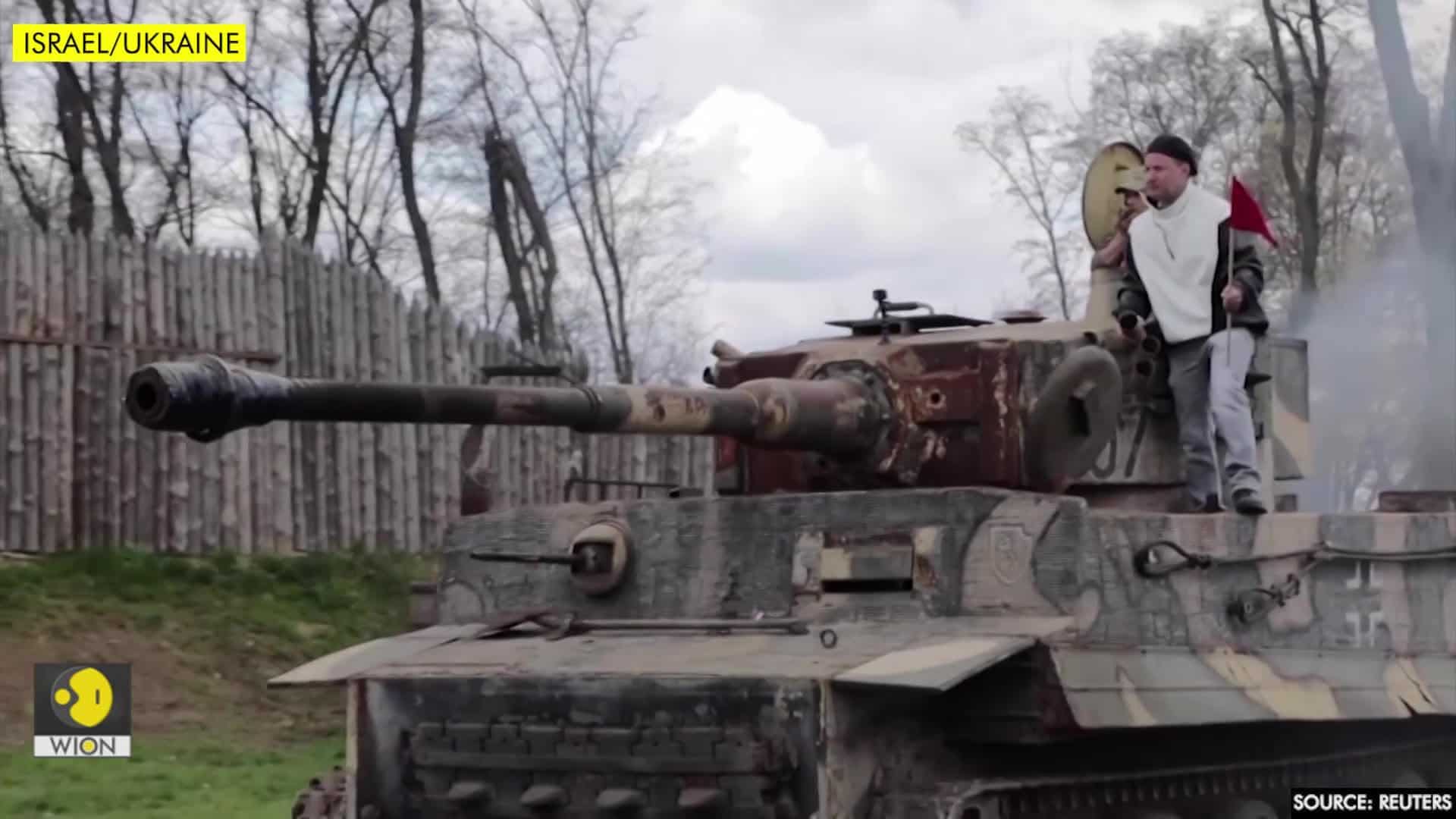 Art attack: Israeli ex-sniper fired up as action painter - Edge News