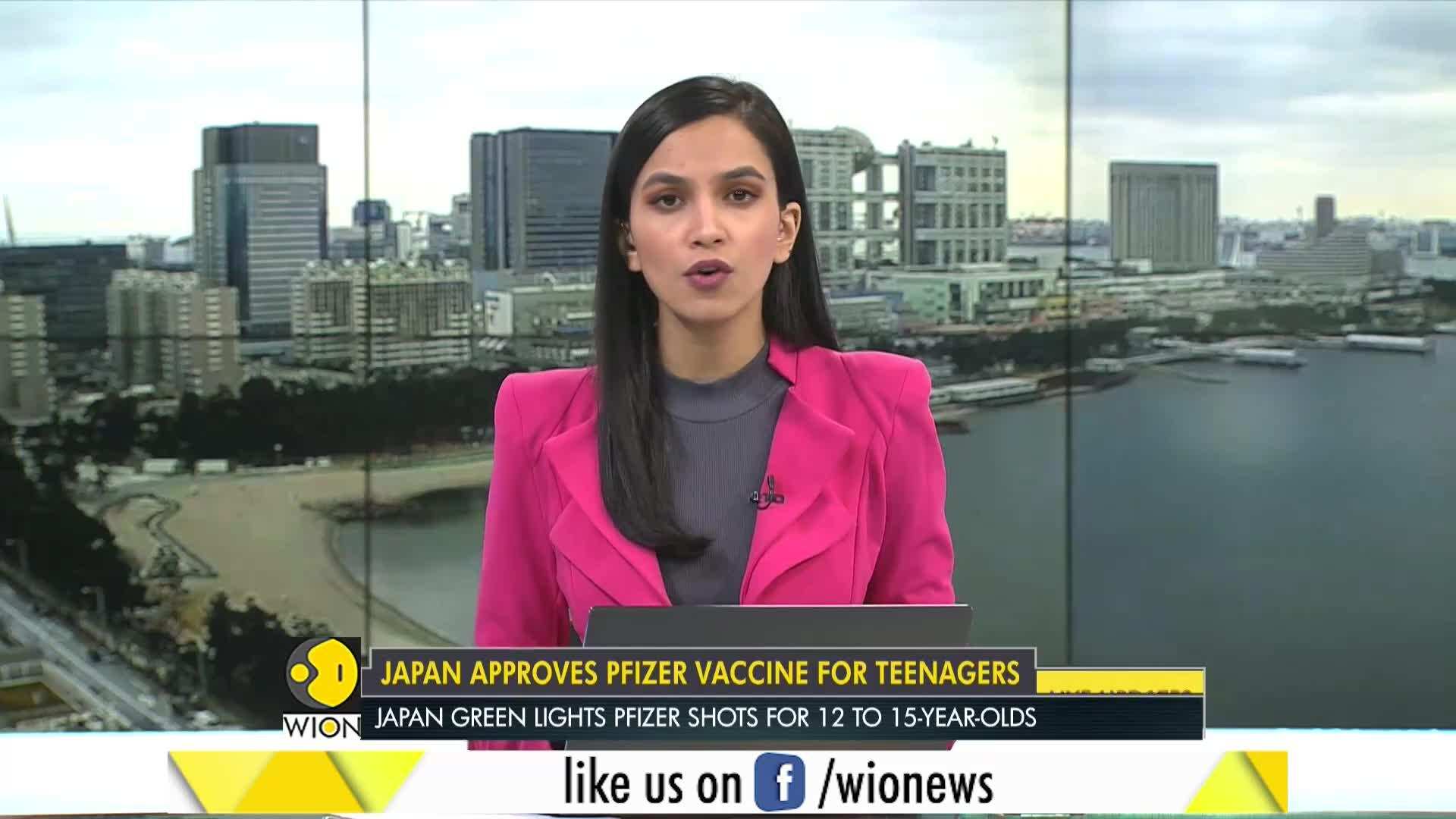 Japan green lights Pfizer COVID-19 vaccines for 12 to 15-year-olds ...