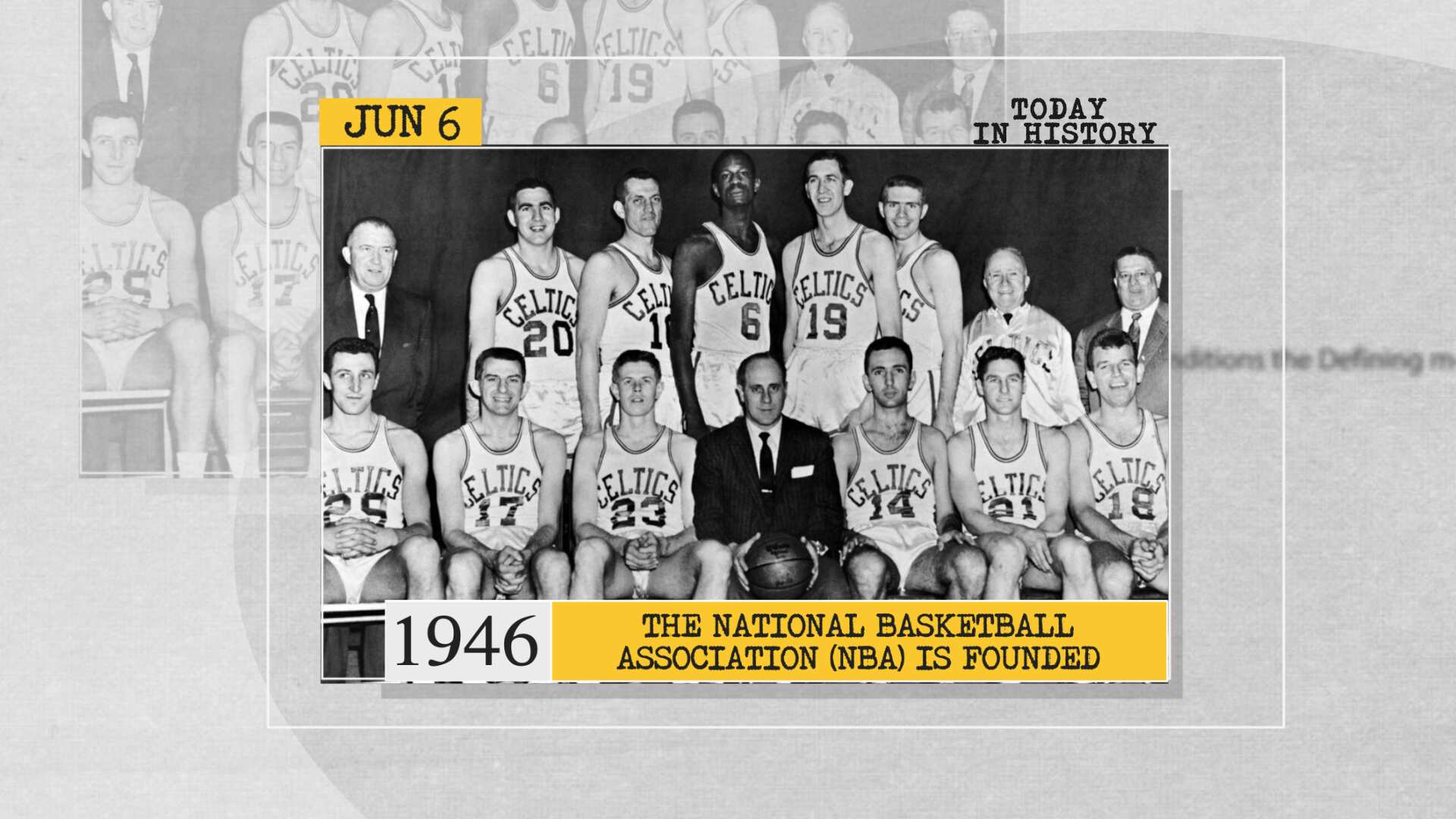 June 6 in history: Electric iron patented, NBA is founded and more ...