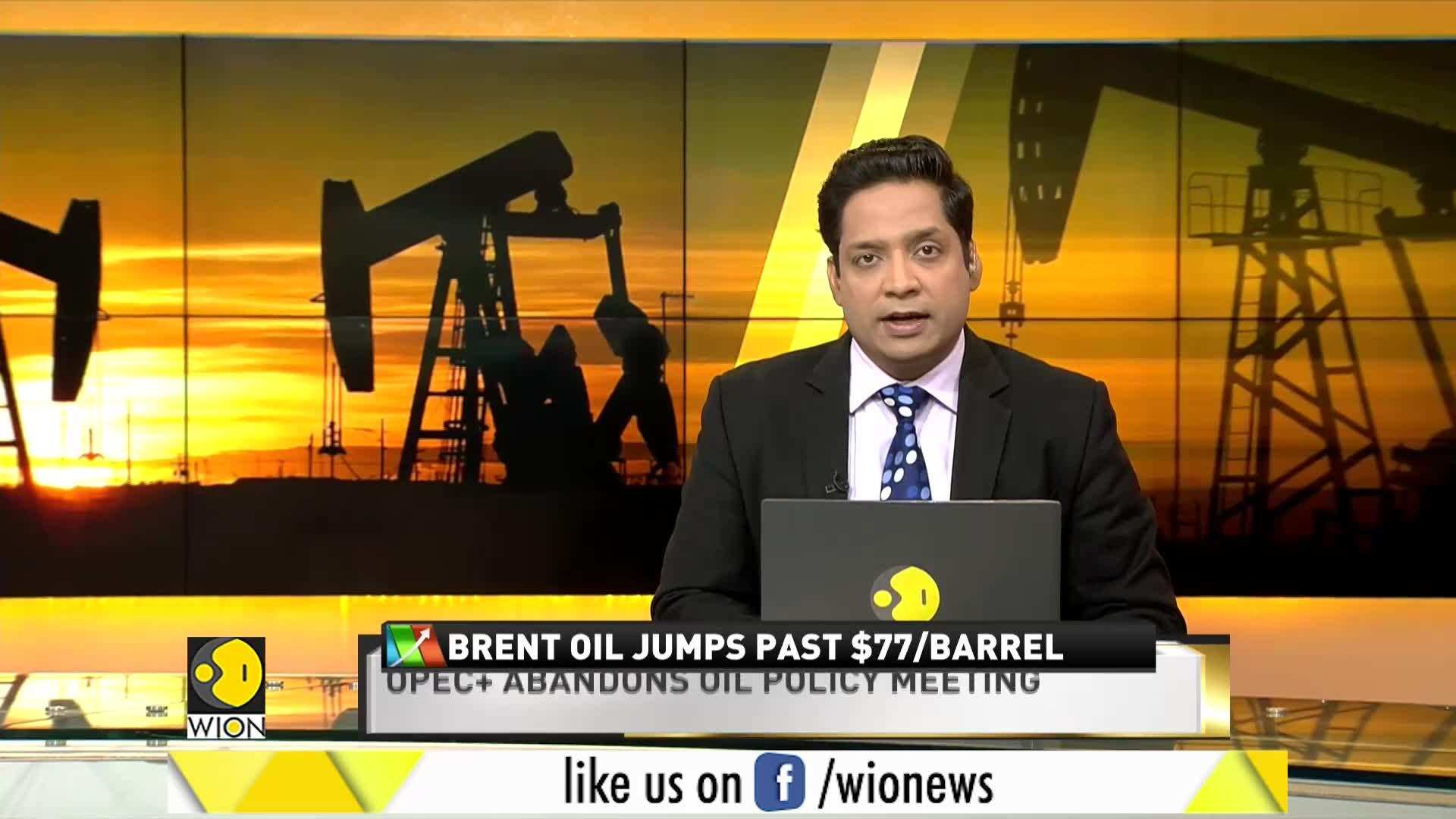 World Business Watch: Brent oil jumps $77 after OPEC+ fails to reach ...