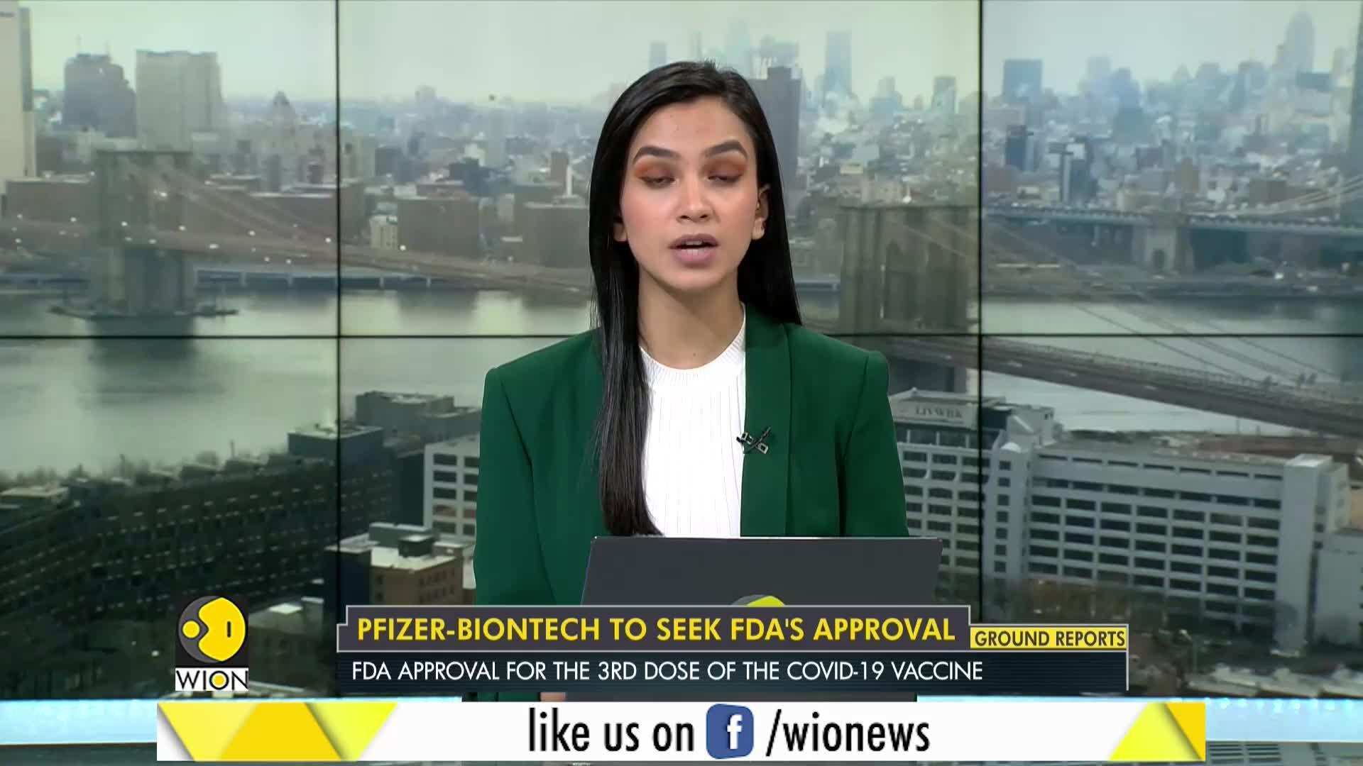 Pfizer-BioNTech to seek FDA approval for third dose of COVID-19 vaccine ...