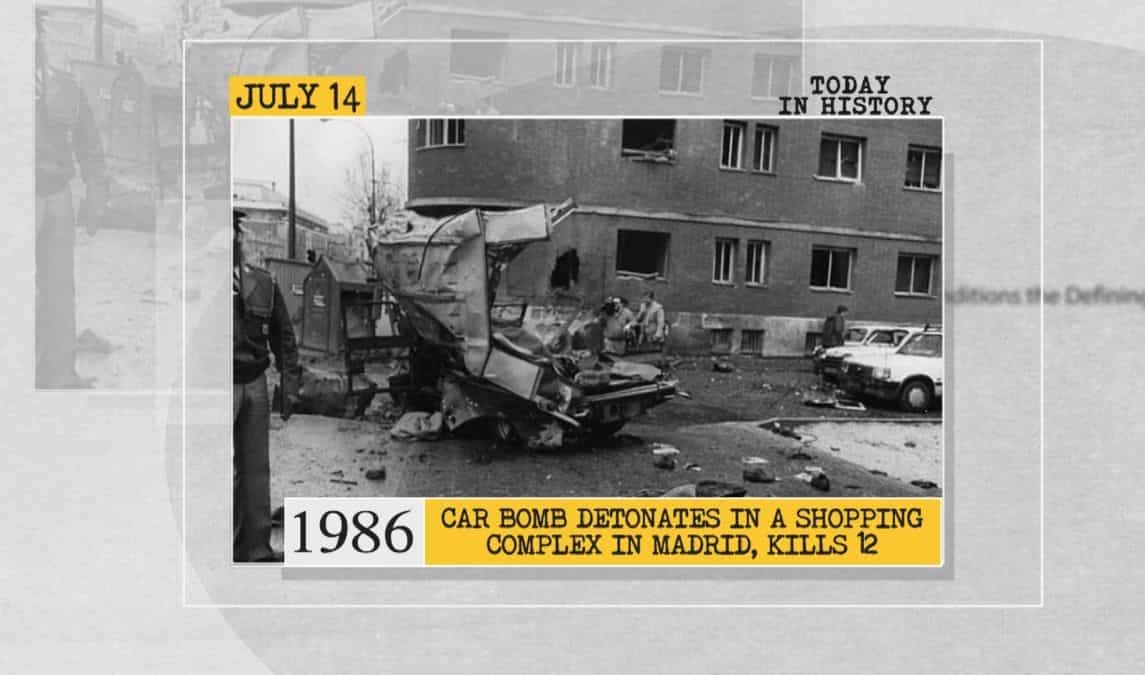 July 14 in history: Taiwan ends 38 years of martial law and more ...