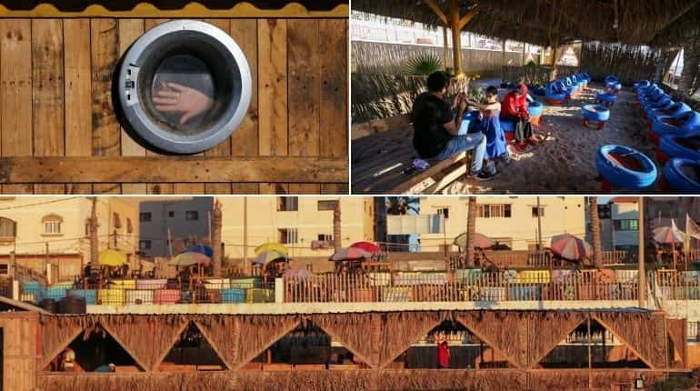 Shot of coffee and teachings of climate: Gaza cafe promotes recycling ...