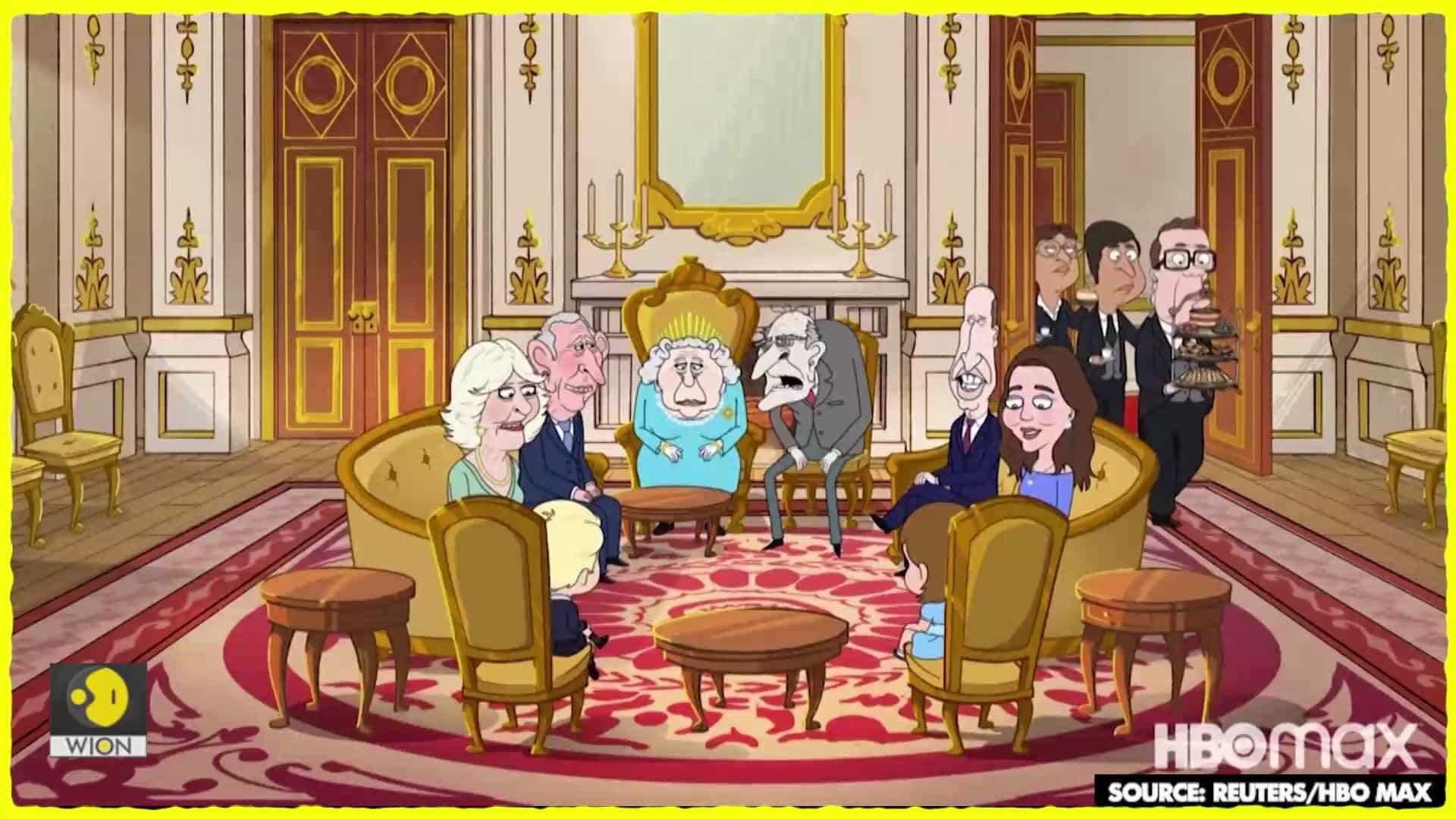 The British royal family get animated in new HBO Max series ...
