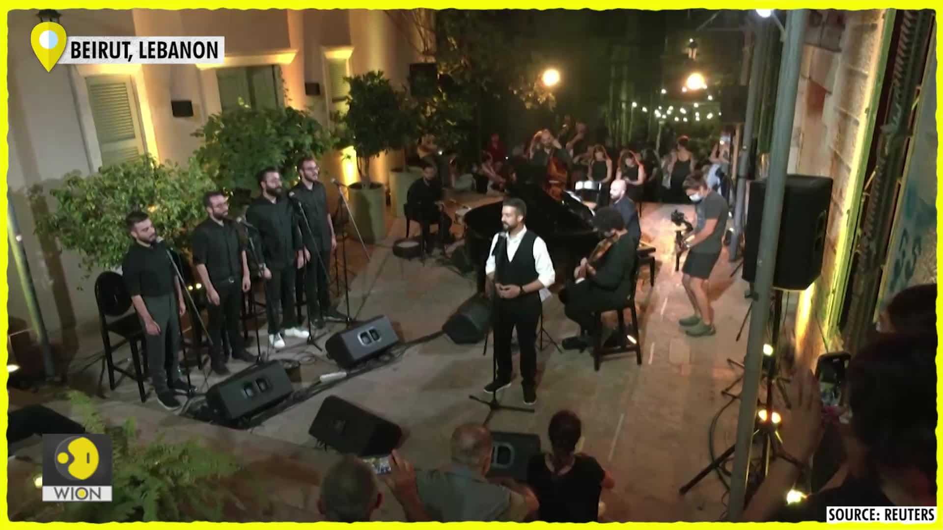 Musical tribute held for Beirut blast victims ahead of anniversary ...