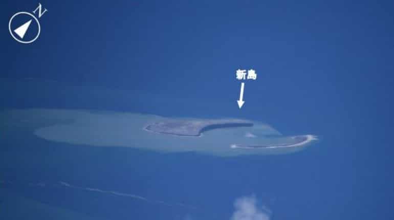 Volcanic eruption under sea creates new crescent-shaped island in Japan ...