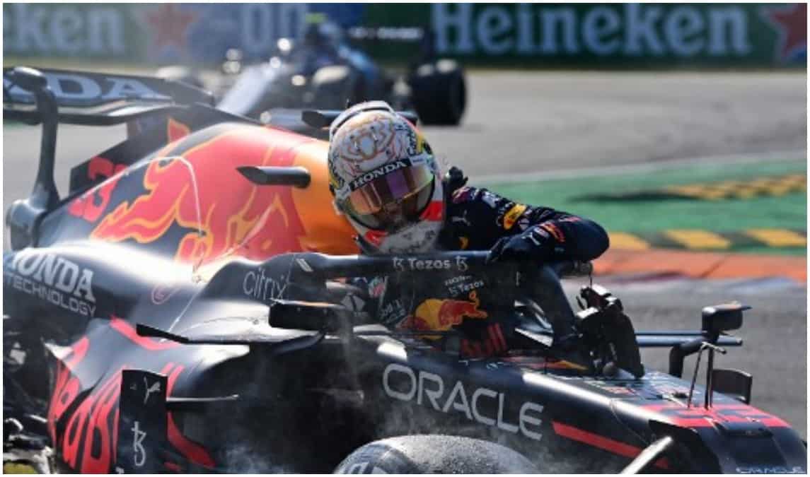 In pics- Lewis Hamilton survives massive scare in jaw-dropping car ...