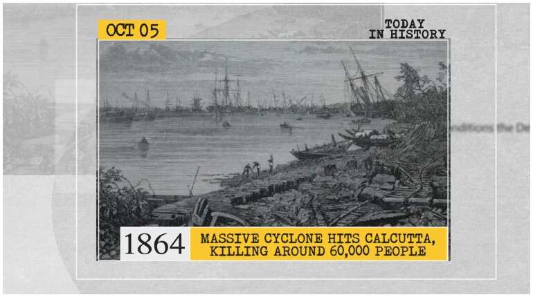 October 5 in history: Massive cyclone kills thousands in Calcutta, Dr ...