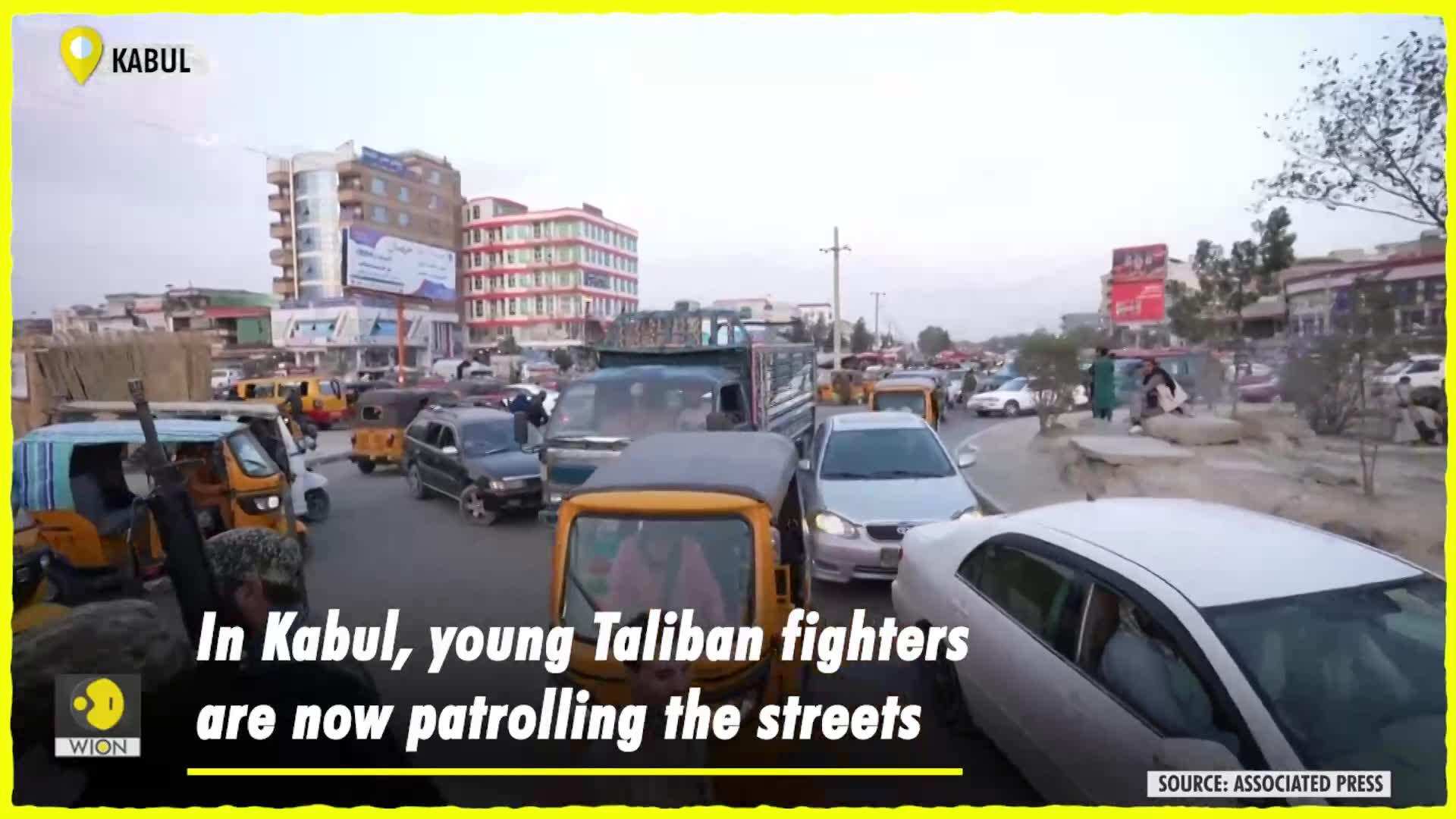 Taliban fighters patrol the streets to keep peace - Edge News
