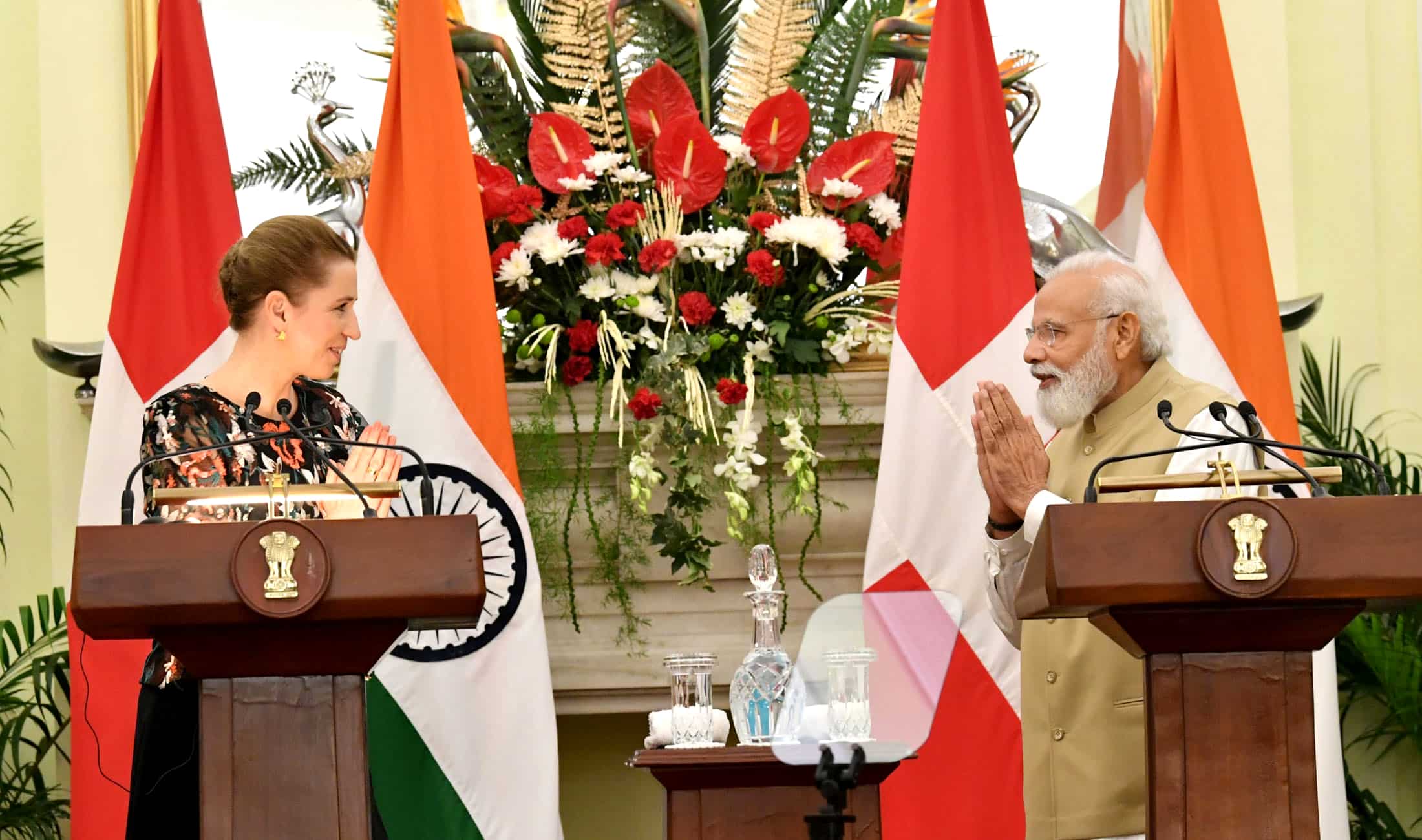 India-Denmark strike four agreements, stress on 'Green strategic ...