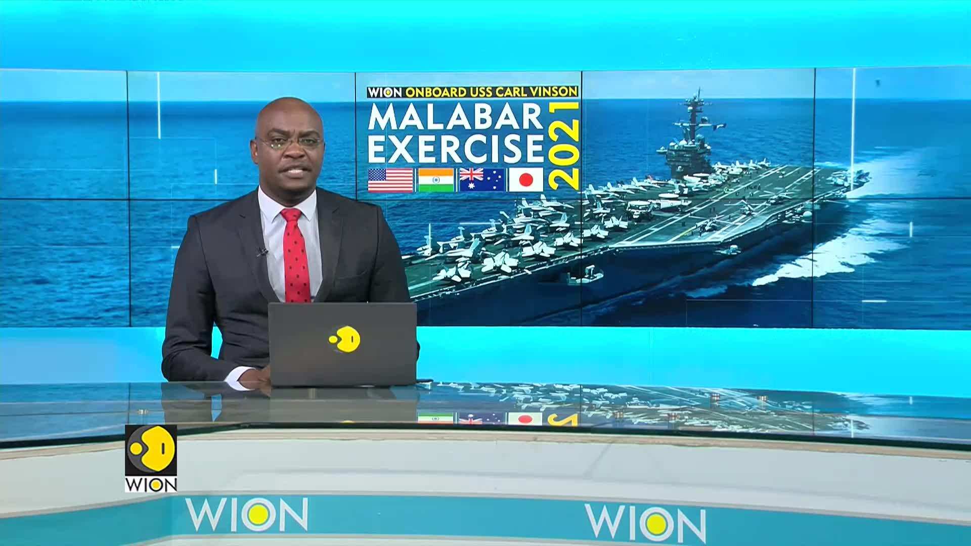 Malabar Exercise 2021: WION's Molly Gambhir speaks to Indian Navy Chief ...
