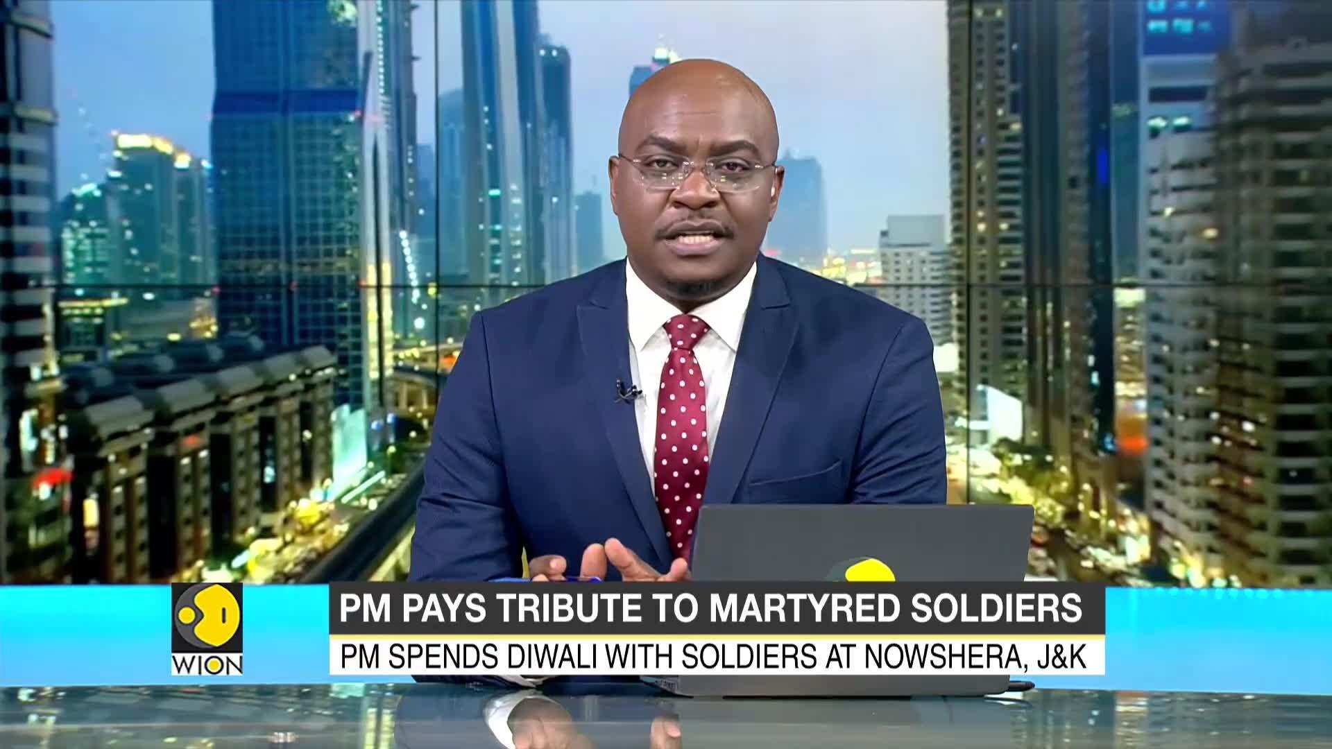 PM Narendra Modi celebrates Diwali with Indian forces, pays tribute to ...