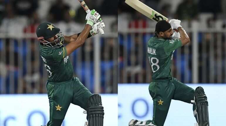 T20 World Cup: Babar Azam and Shoaib Malik help Pakistan hammer ...