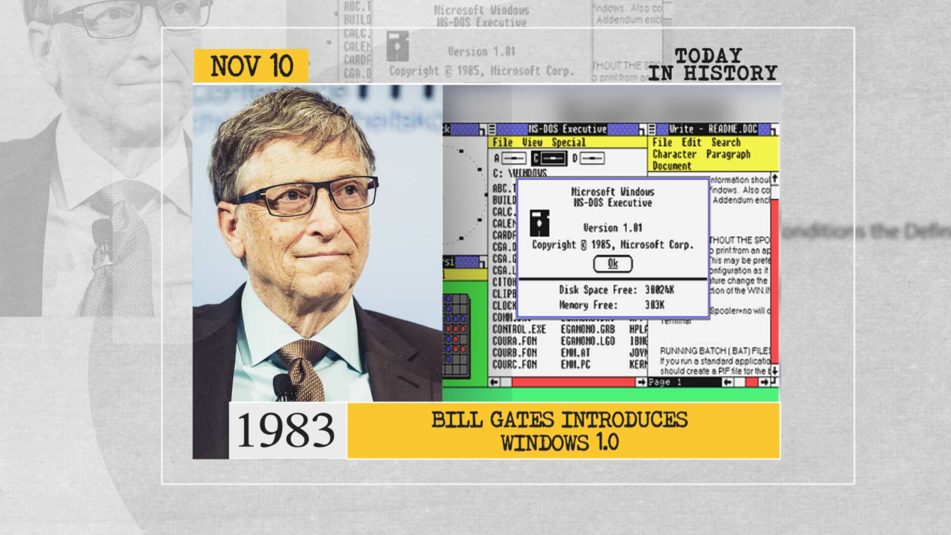 November 10 in history: World's first motorcycle unveiled, Windows 1.0 ...