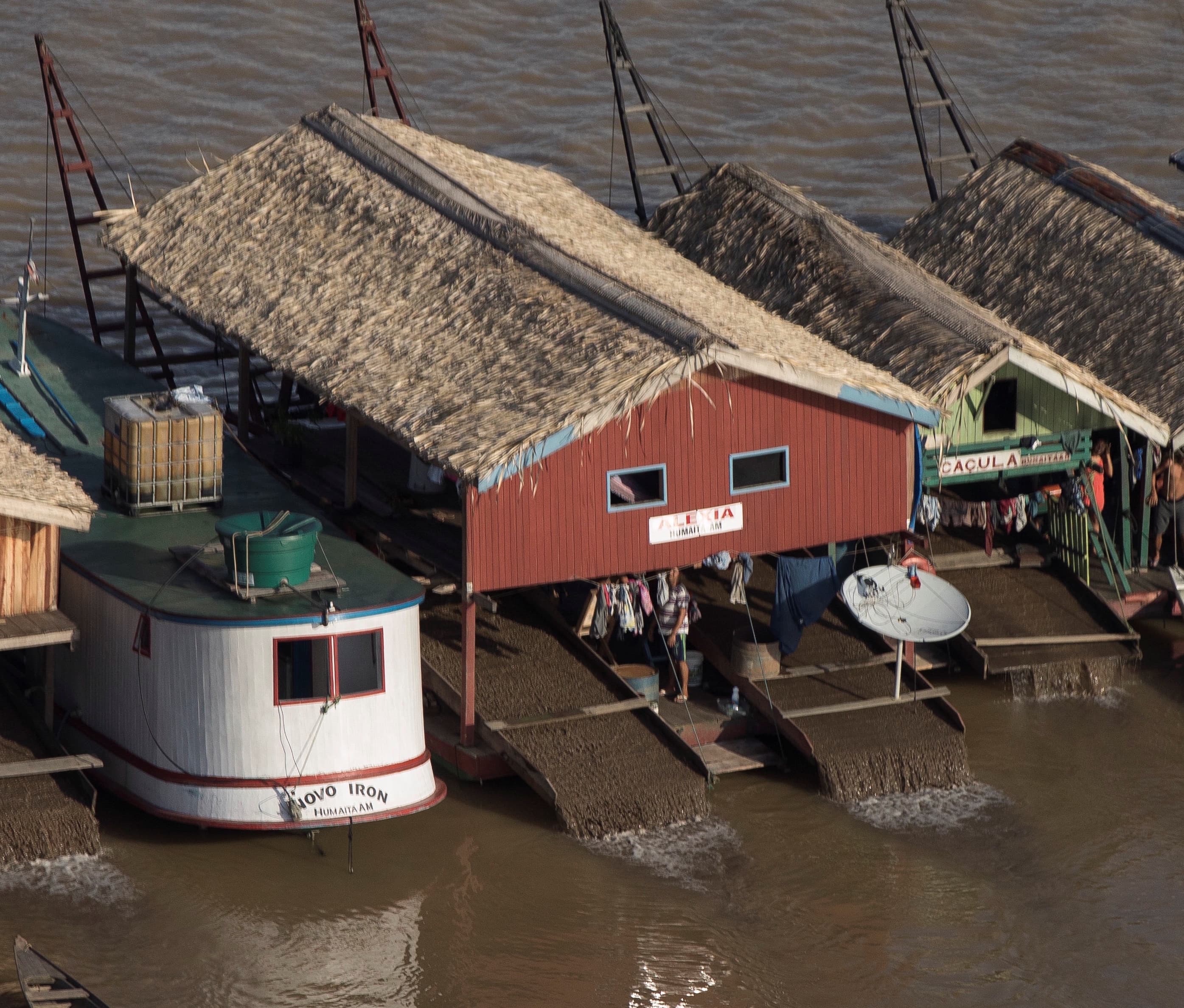 'An epidemic in Amazon': Gold rush attracts hundreds of dredging rafts ...