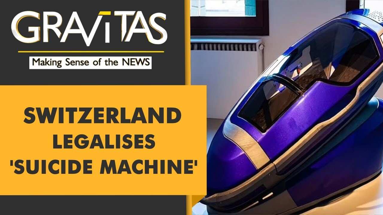 Gravitas: This 'Suicide Pod' ensures 'painless death' in a minute ...