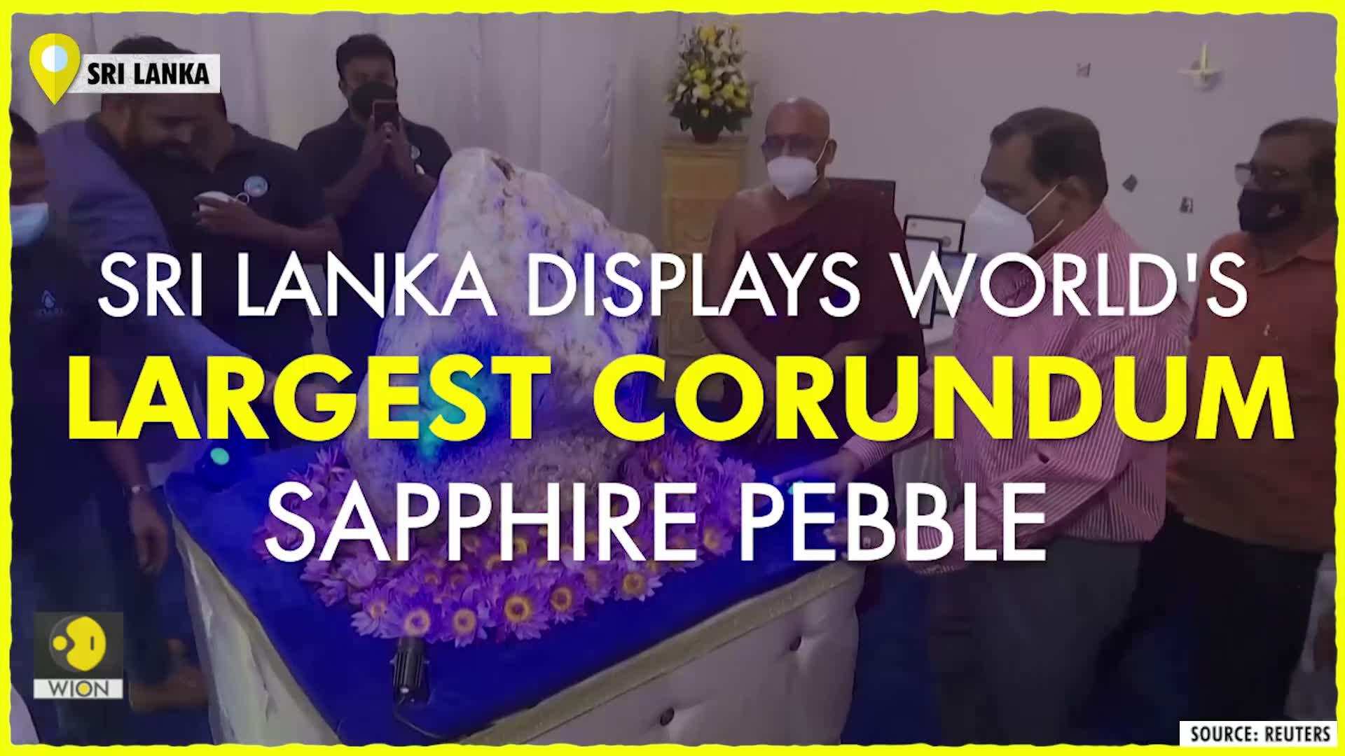 World's largest corundum sapphire pebble unveiled in Sri Lanka - Edge News