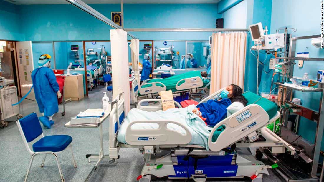 Hospitals in Peru near collapse as COVID-19 cases surge amid the third ...
