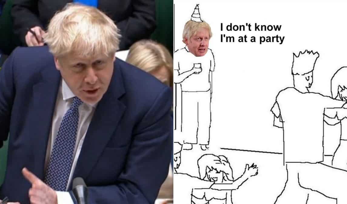 'It was a forced apology': Netizens slam Boris Johnson for 'bring your ...