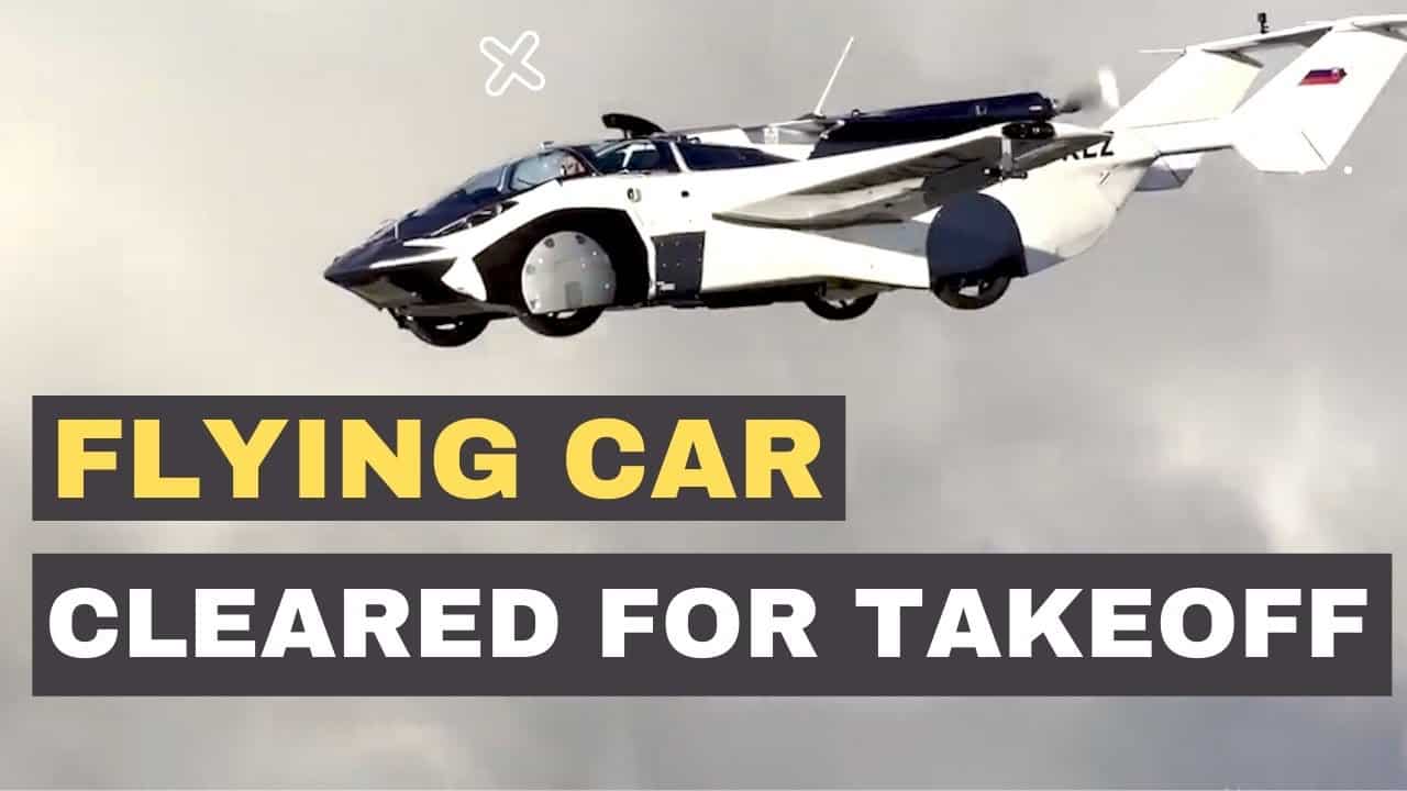 Tech It Out: This flying car is officially certified to hit the skies ...