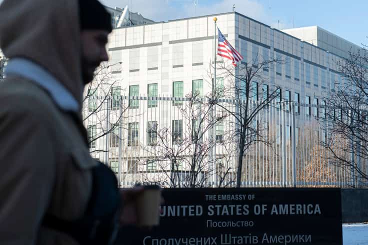 US moving Ukraine embassy from Kyiv to Lviv amid Russian military ...