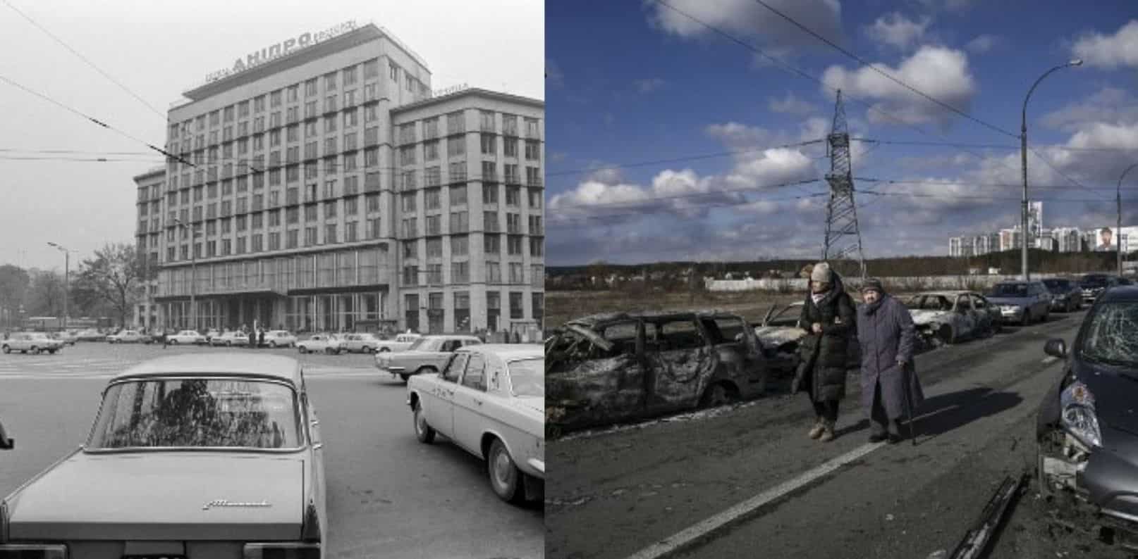 In Pics | Ukraine then and now, images from 1970s and after Russian ...
