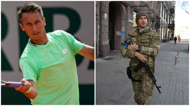 Tennis player Sergiy Stakhovsky swaps racket for rifle, joins Ukraine army amid Russian invasion ...