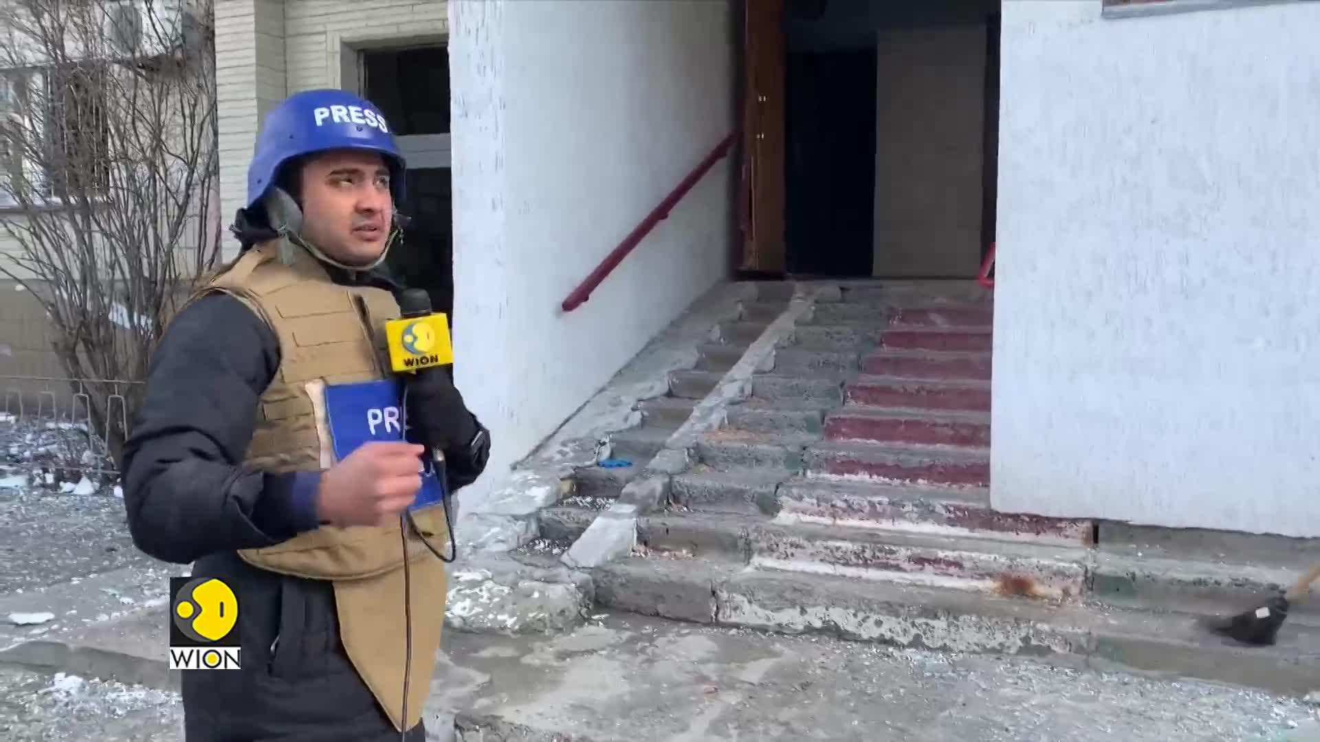 Ukraine under attack: WION's Anas Mallick on ground zero tracking all ...